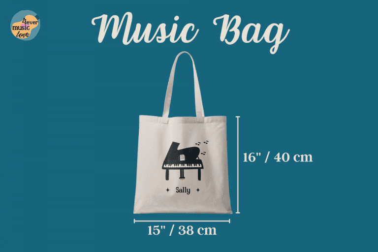 Custom Music Tote Bags that Will Wow Every Music Student | 4EverMusicLove