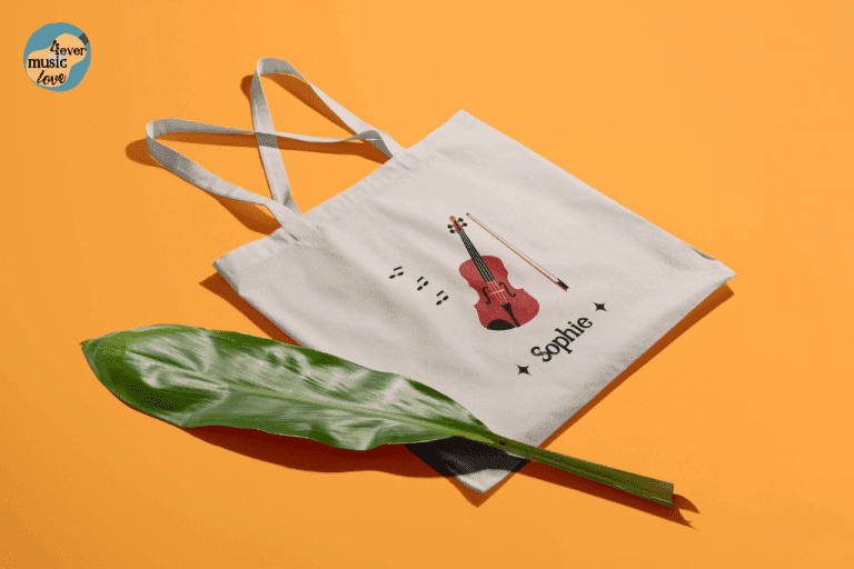 Custom Music Tote Bags that Will Wow Every Music Student | 4EverMusicLove